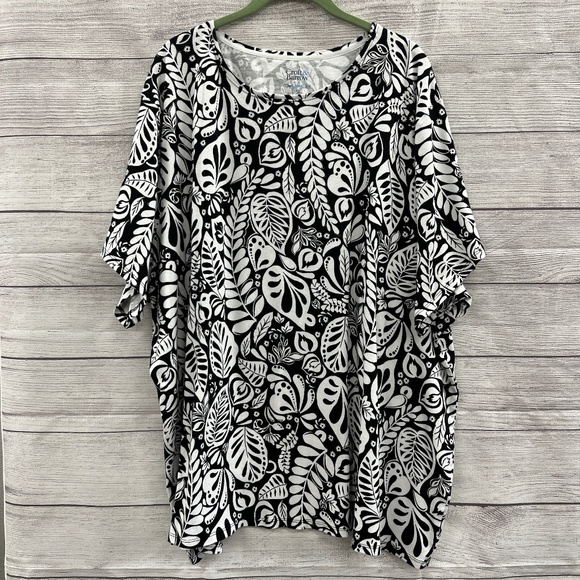 croft & barrow | Tops | Croft And Barrow Leaf Top | Poshmark